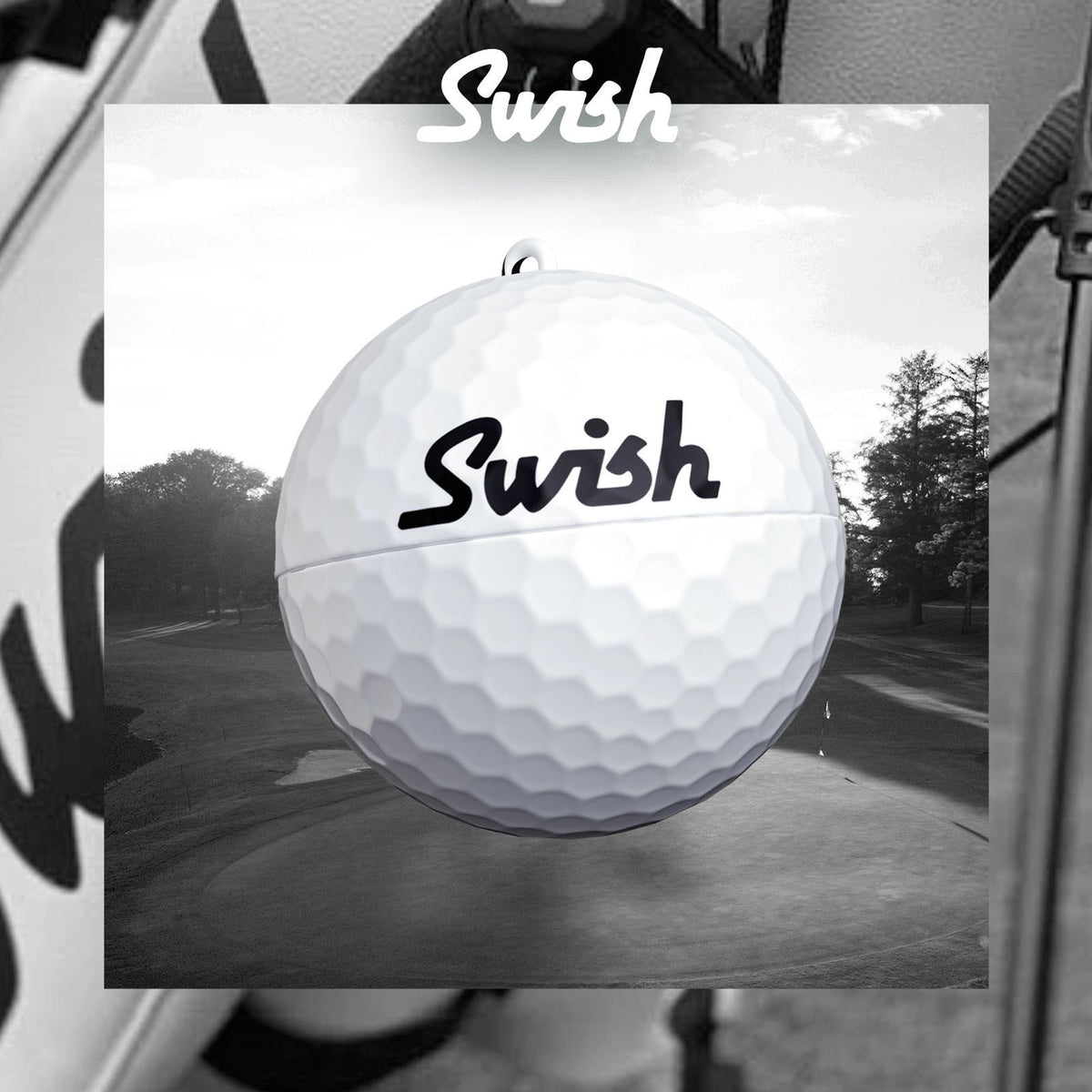 Swish Portable Golf Ball Cleaner I Easy & Fast To Use I No More Mess On ...